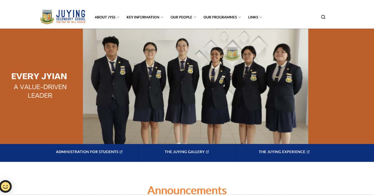 Juying Secondary School (JYSS) Singapore - Odyssey Math Tuition