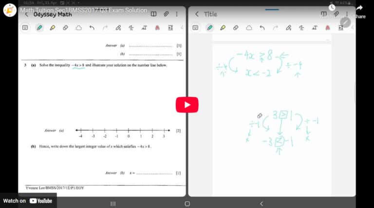 Odyssey Math TV V2 - Singapore O and A Level Math Video Collection